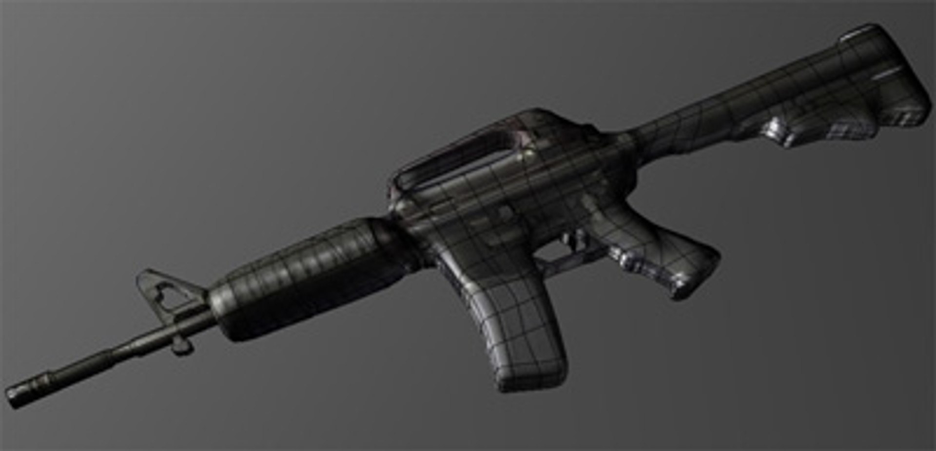 A1 M4 M4a1 3d Model