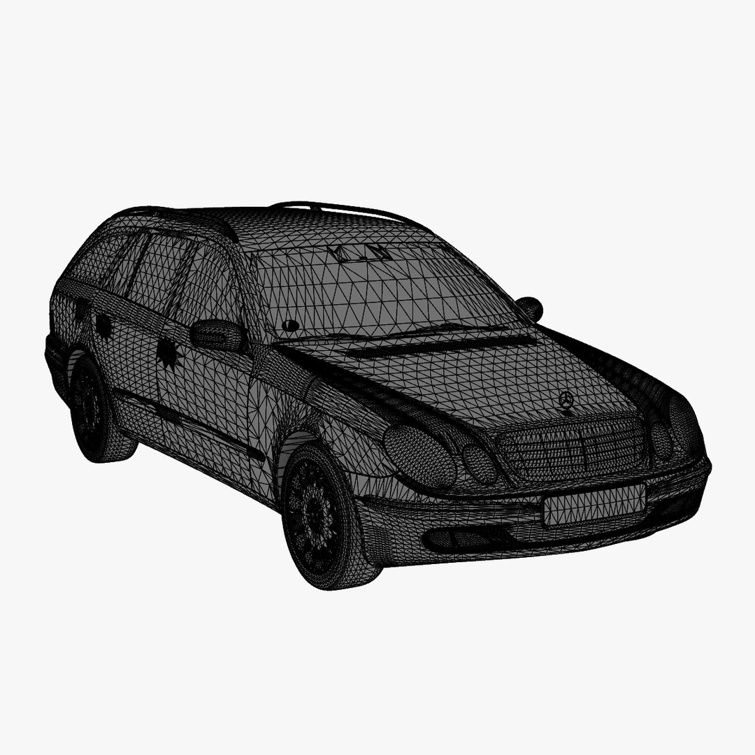 Mercedes Benz E Class 3d Model
