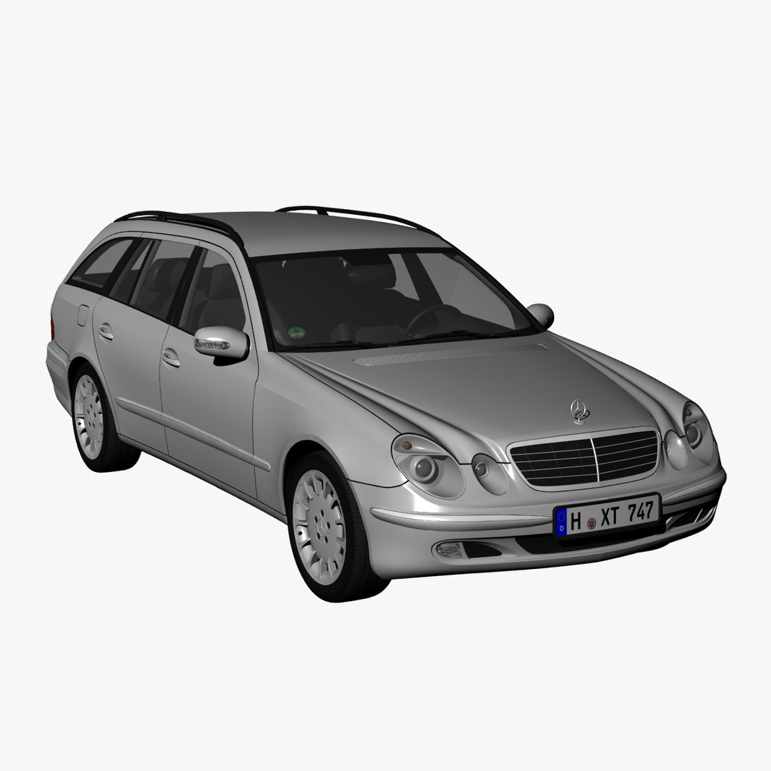 Mercedes Benz E Class 3d Model