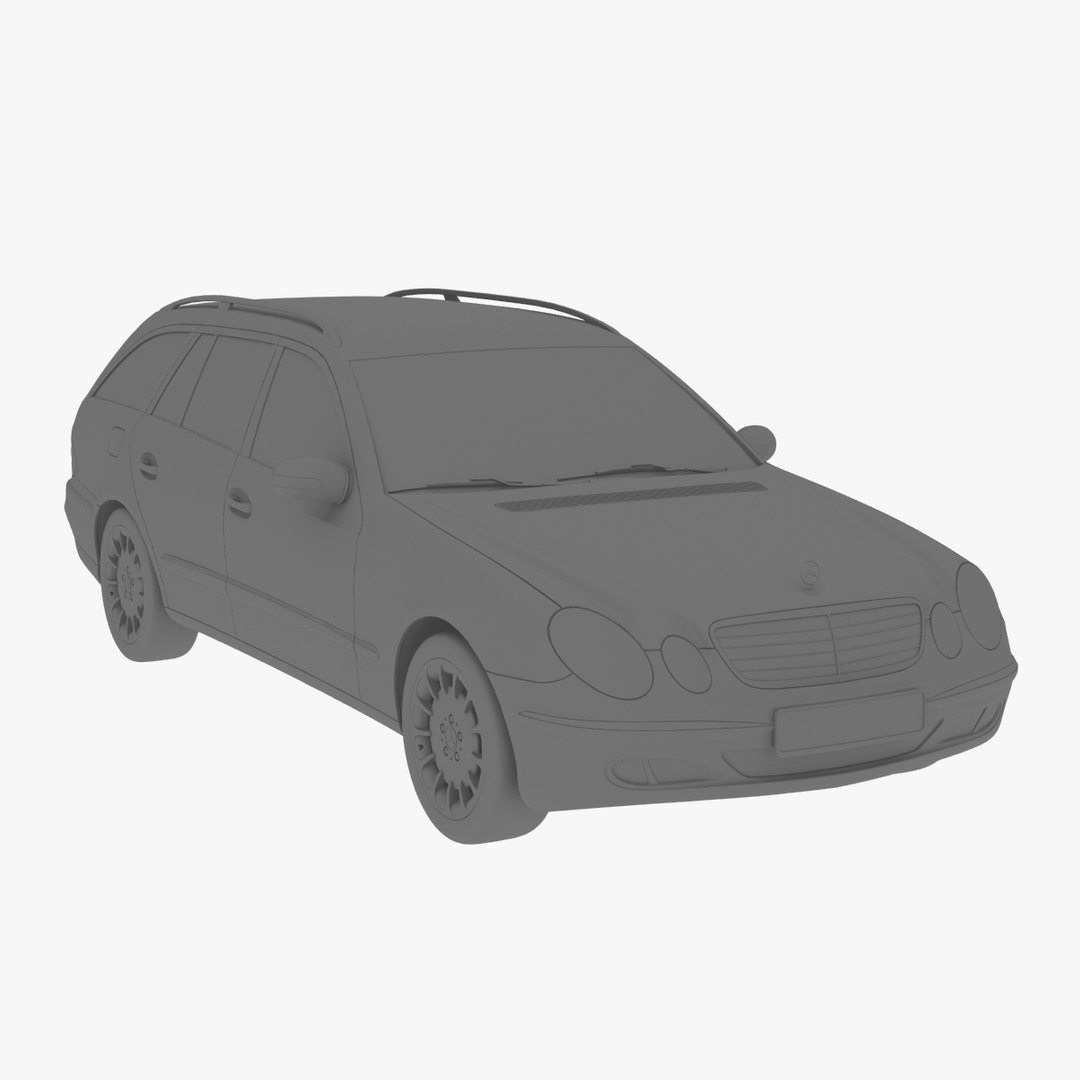 Mercedes Benz E Class 3d Model
