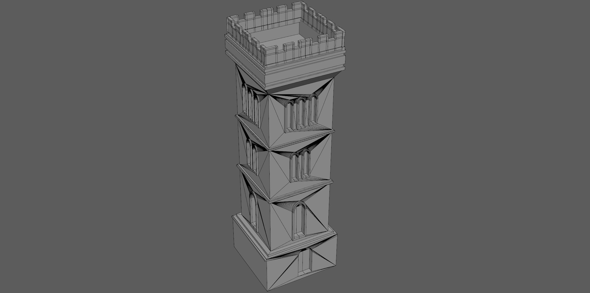 Free Tower Castle Model - TurboSquid 2178116