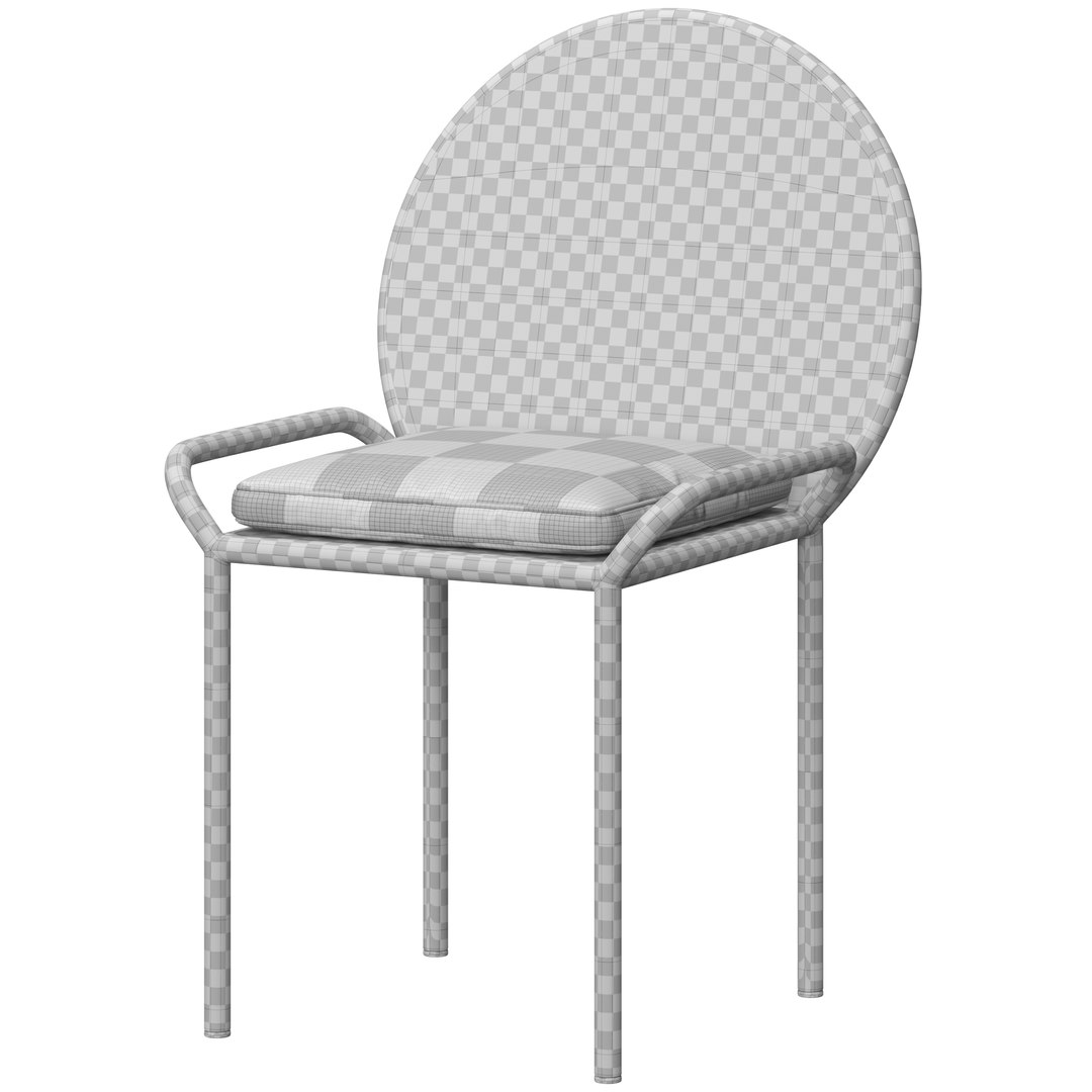 Fontainebleau Chair 3D - TurboSquid 2273139