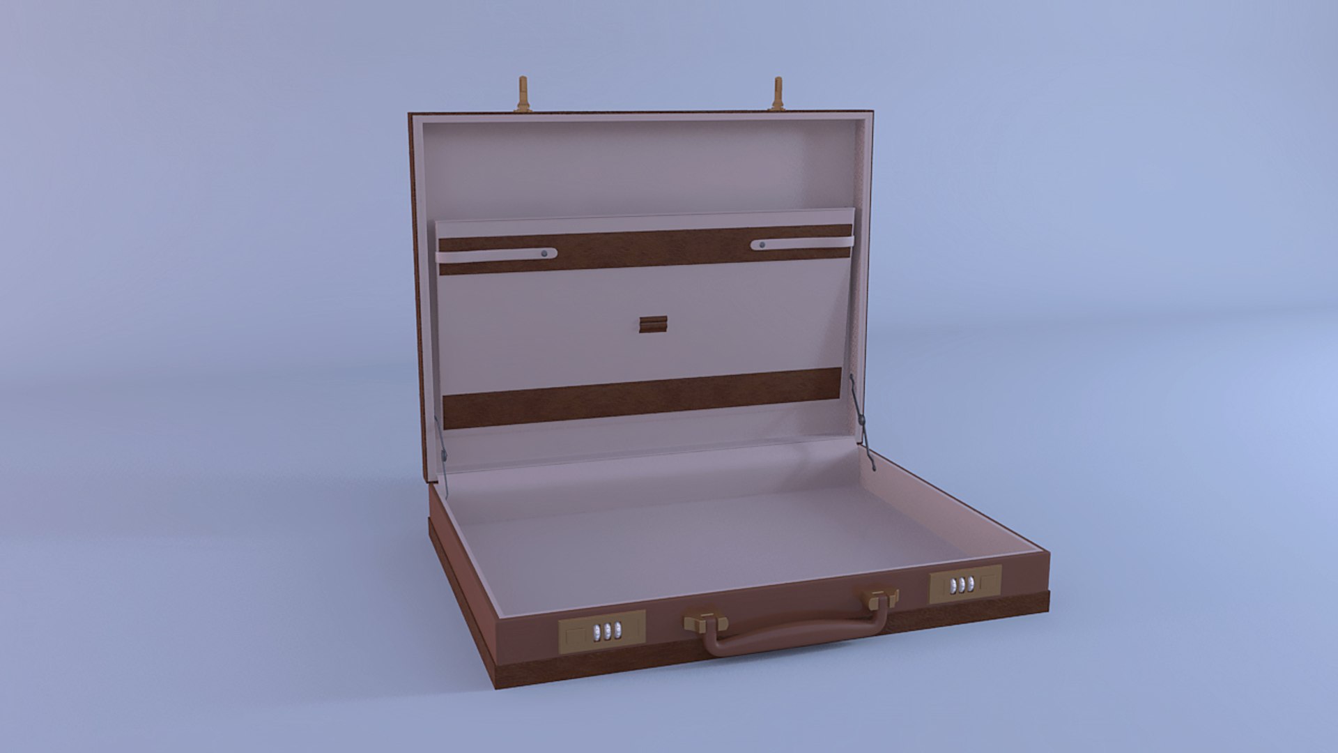 Free Briefcase Case 3d Model