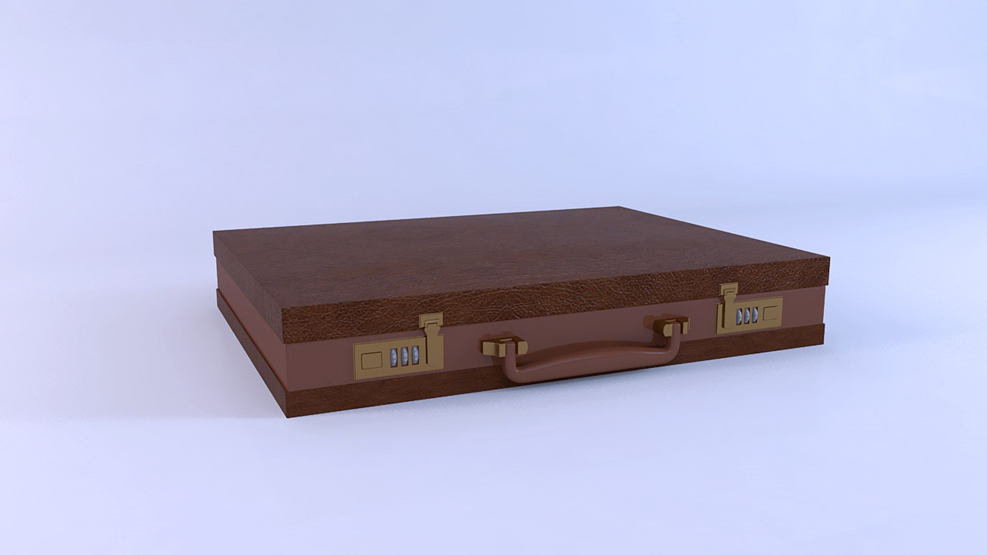 Free Briefcase Case 3d Model