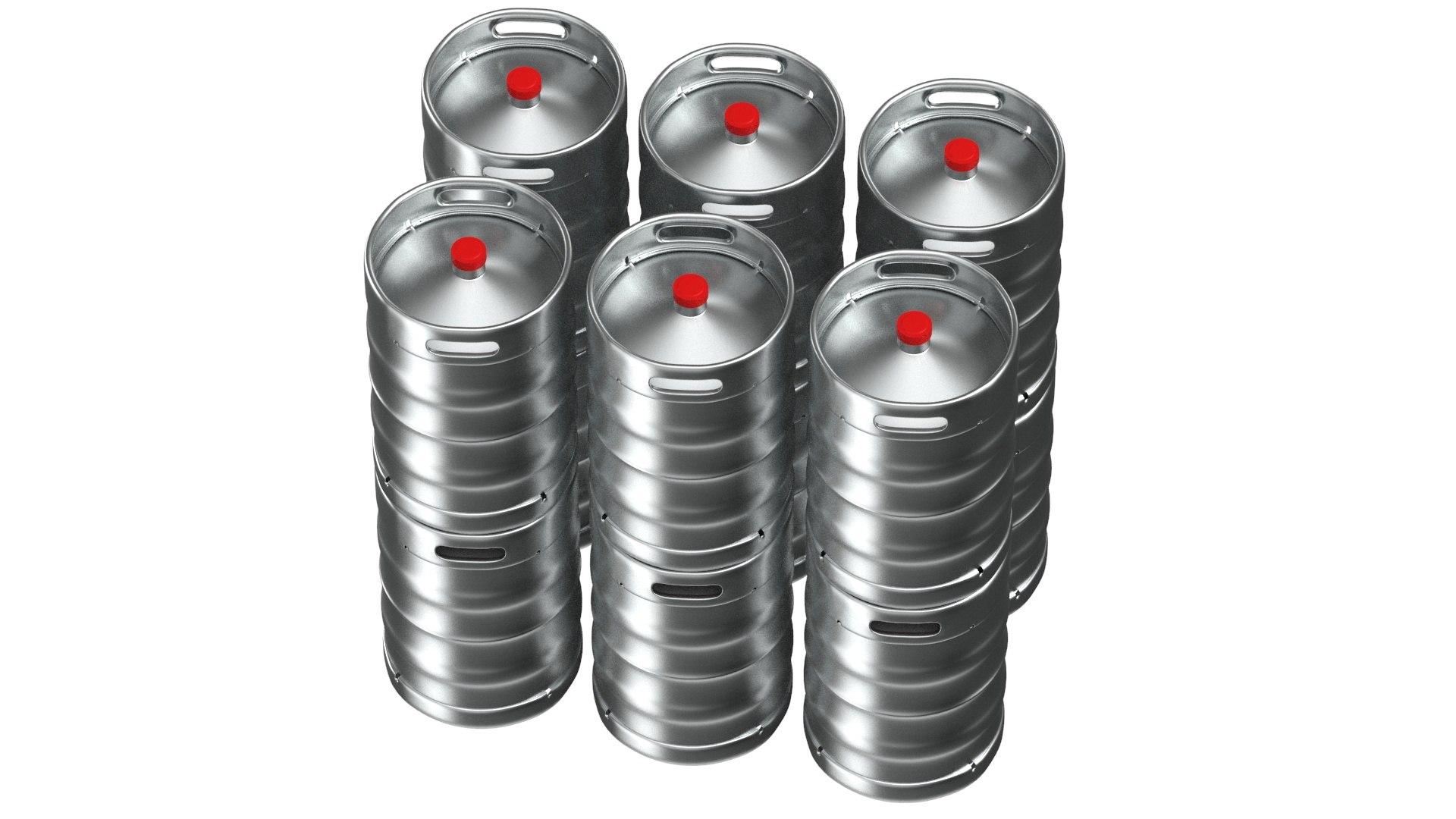 Beer Kegs 3D Model - TurboSquid 2256837