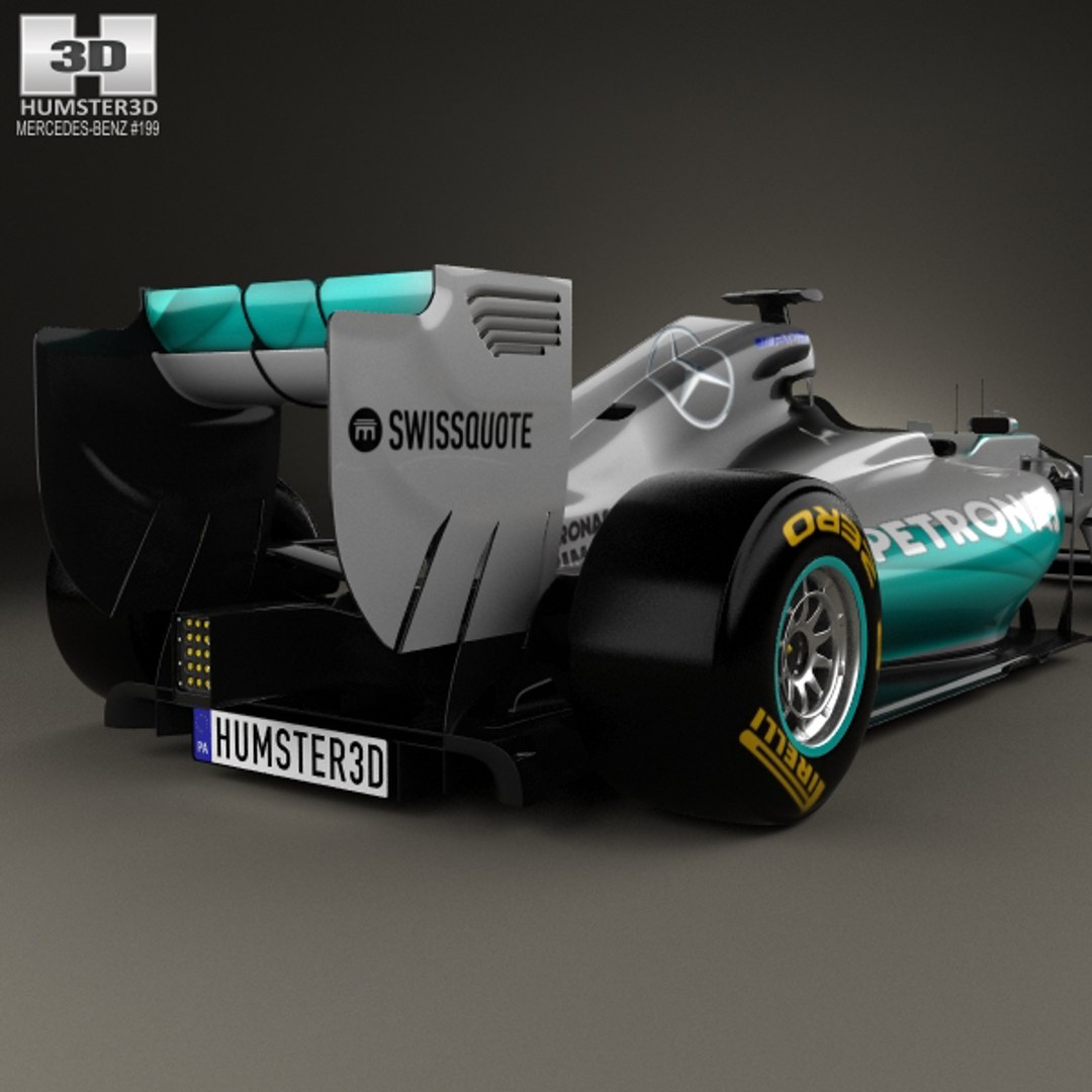 3D mercedes-benz w05 2014 - TurboSquid 1155995
