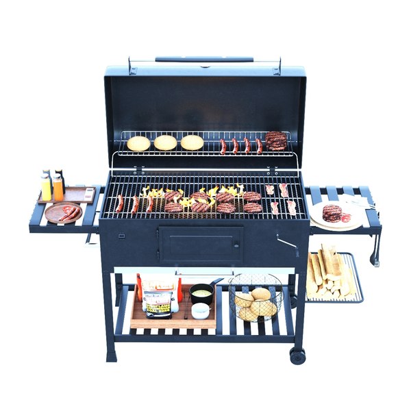 3D Barbecue model - TurboSquid 1784634
