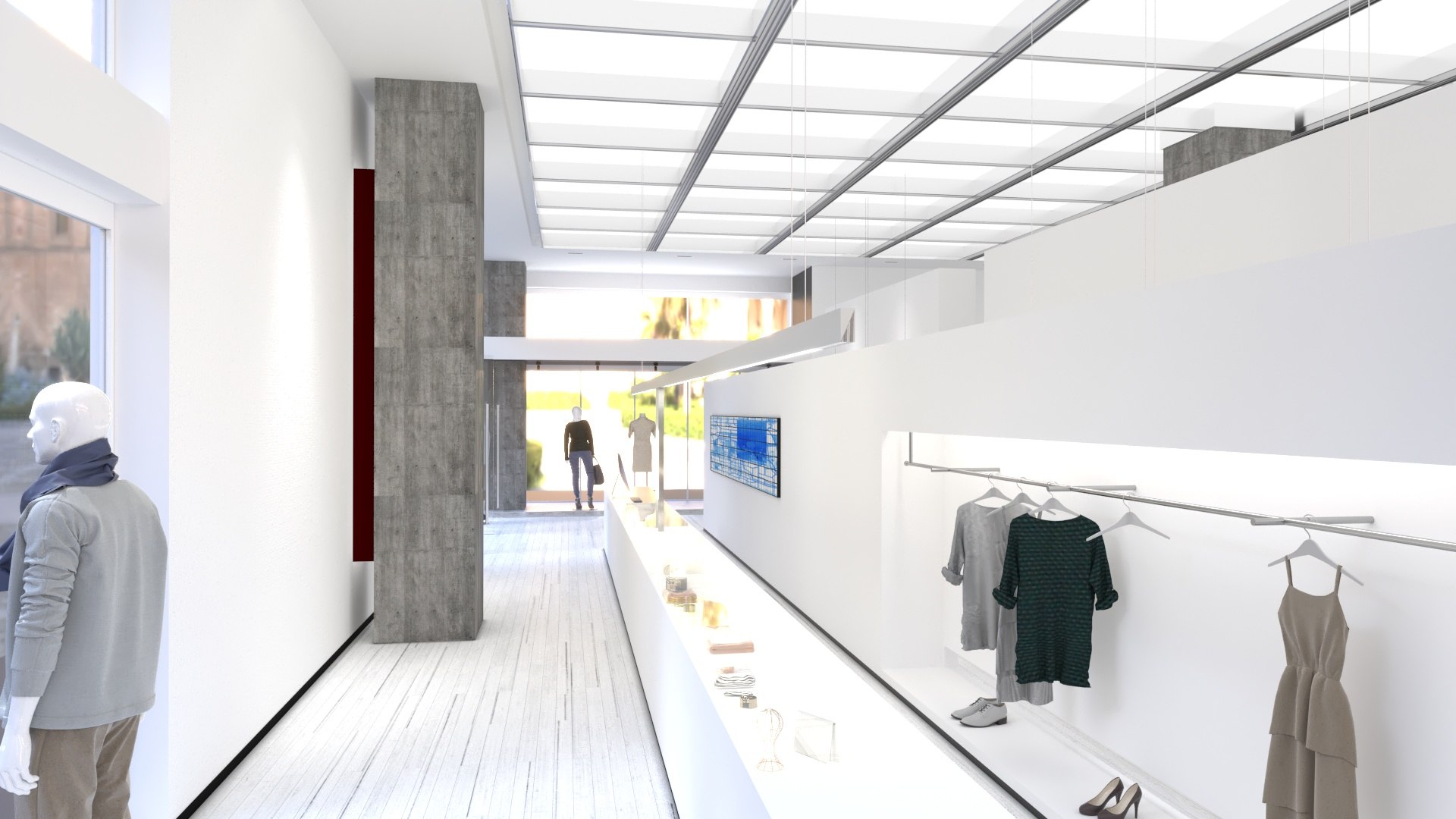 3D Clothing Store Model - TurboSquid 1984632