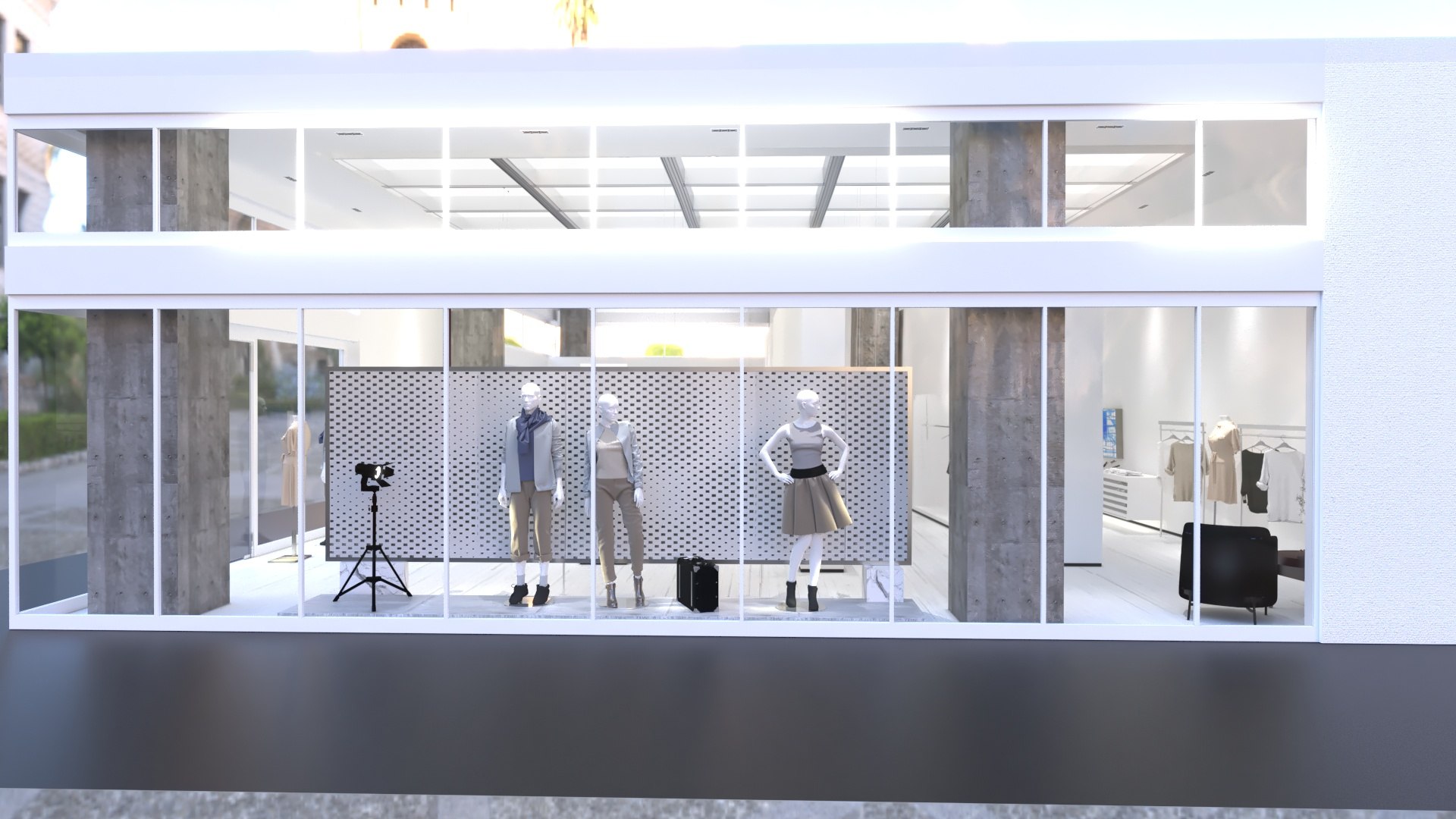 3D Clothing Store Model - TurboSquid 1984632