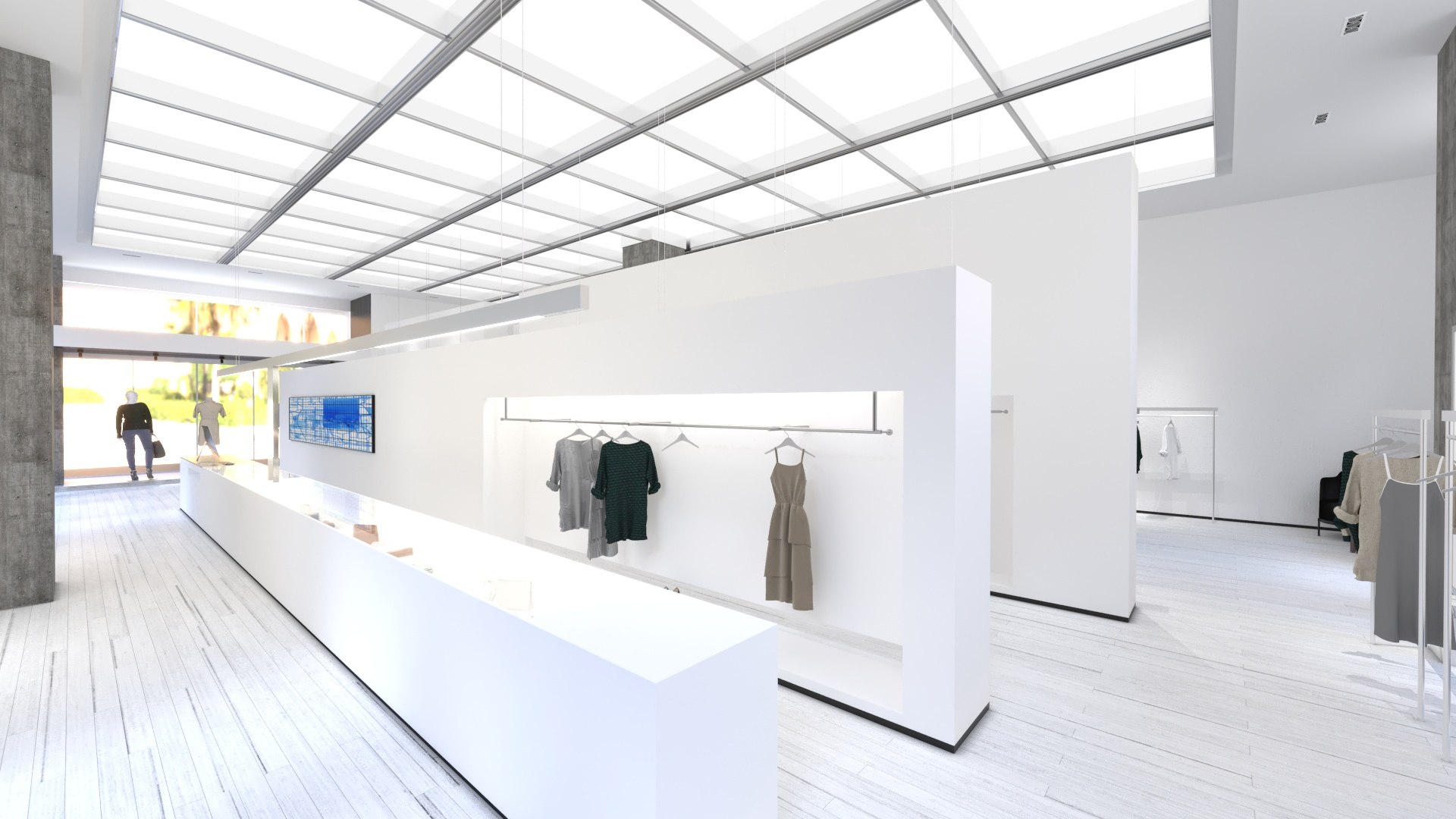 3D Clothing Store Model - TurboSquid 1984632