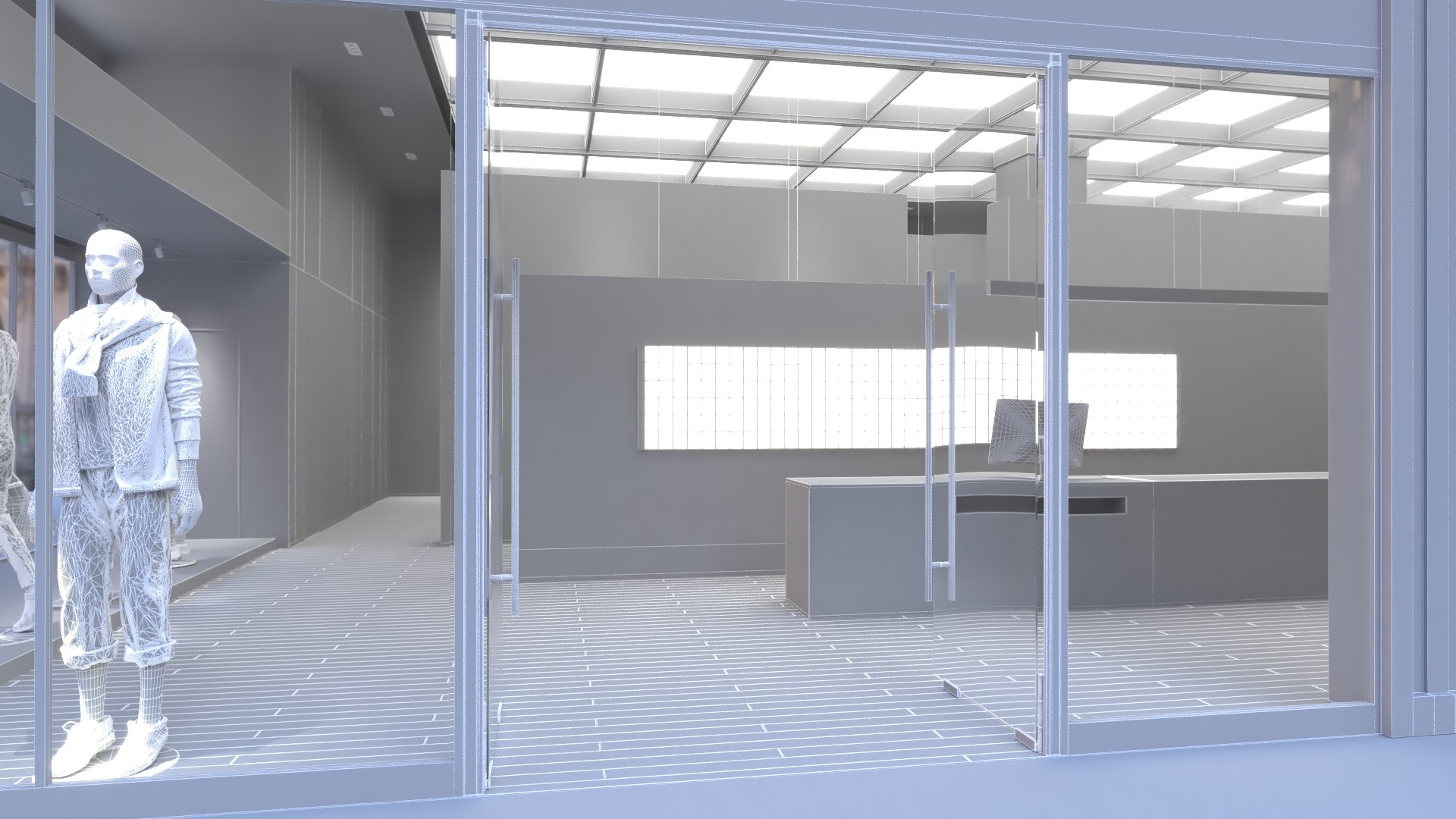 3D Clothing Store Model - TurboSquid 1984632