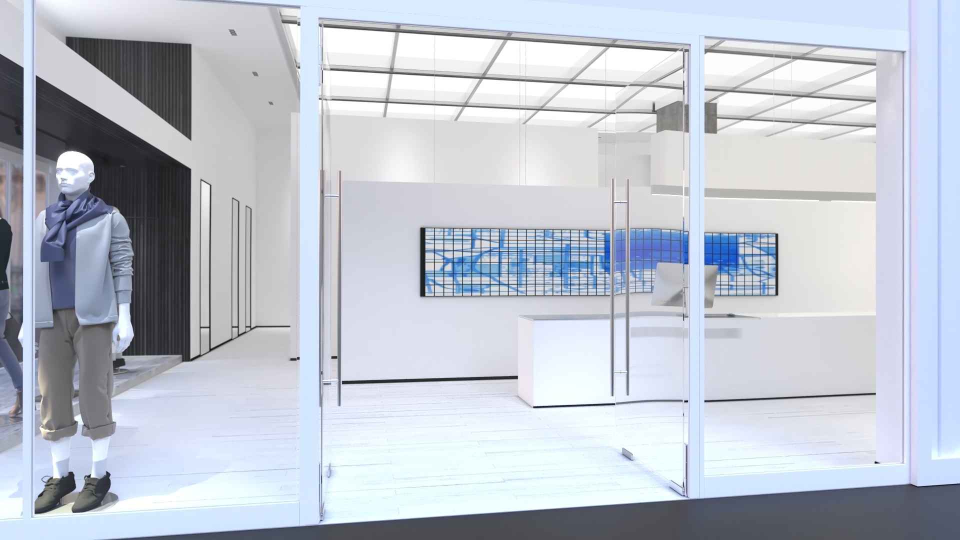 3D clothing store model - TurboSquid 1984632