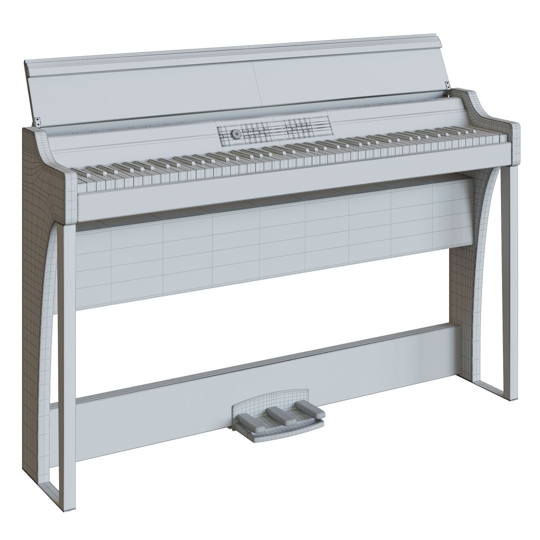 Korg 3D model - TurboSquid 1646593