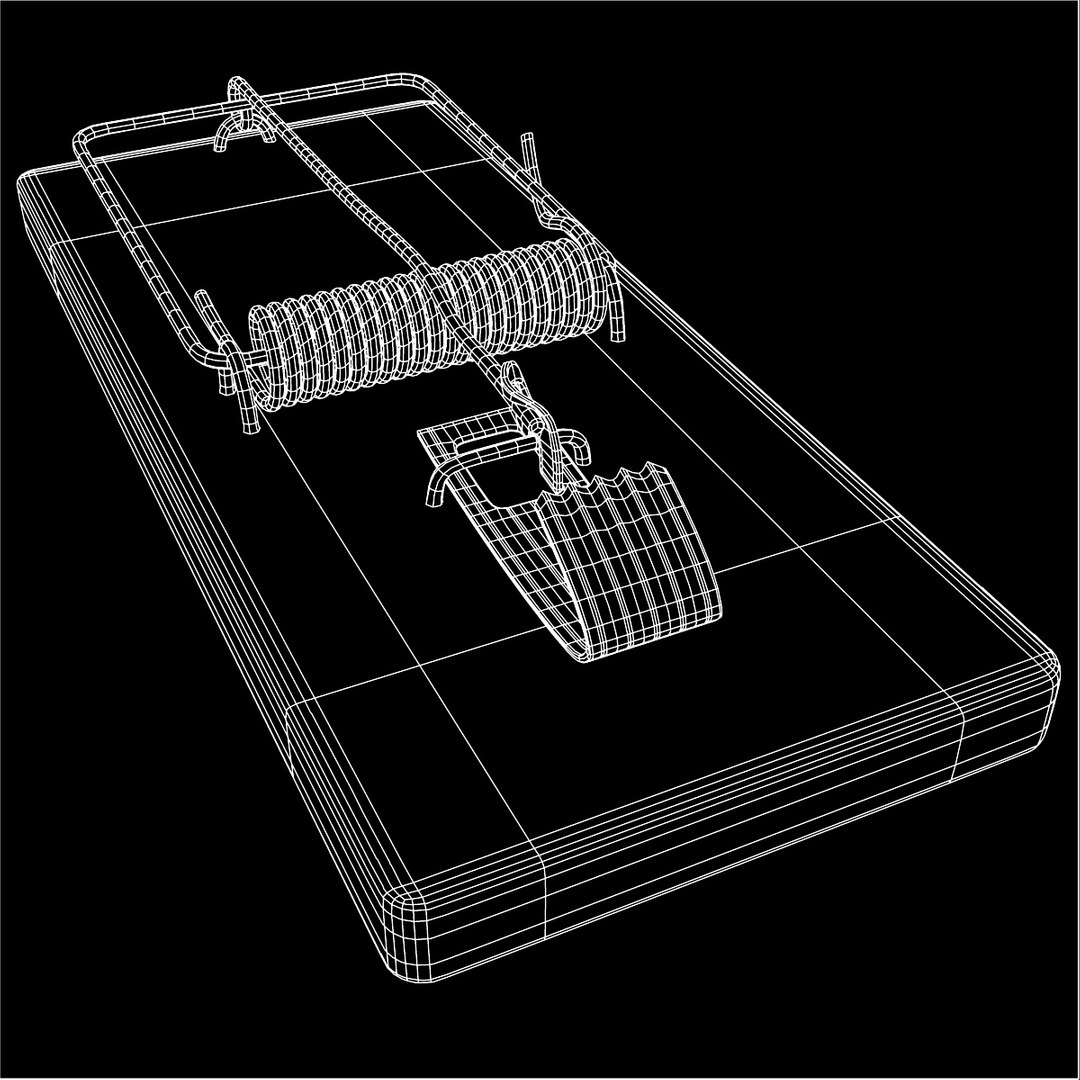 Mouse Trap Mousetrap 3d Model