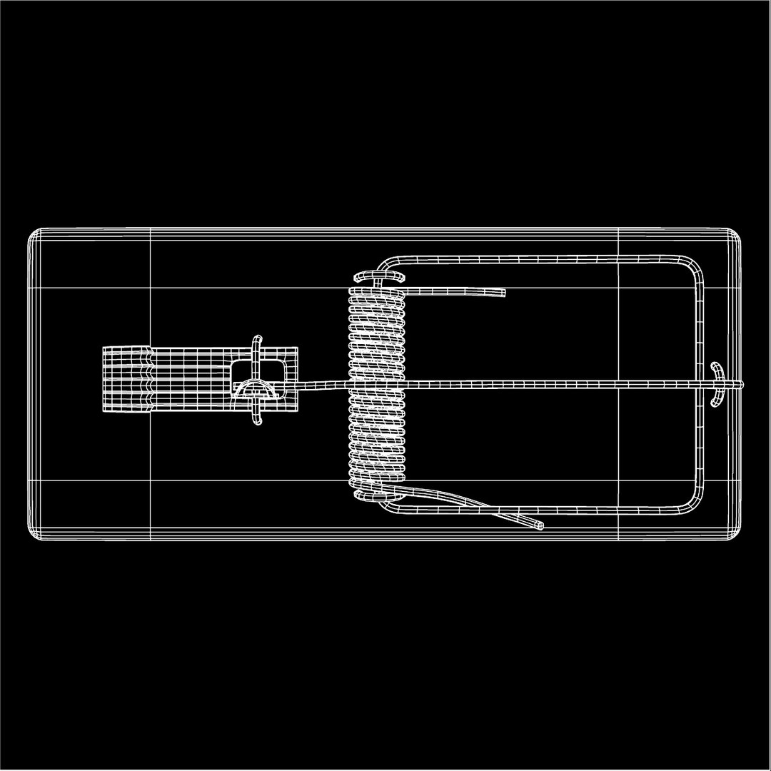 Mouse Trap Mousetrap 3d Model