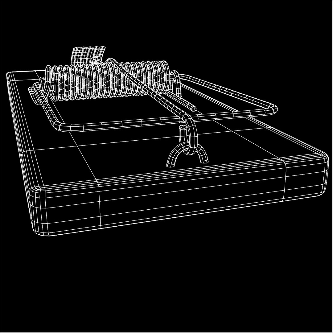 Mouse Trap Mousetrap 3d Model