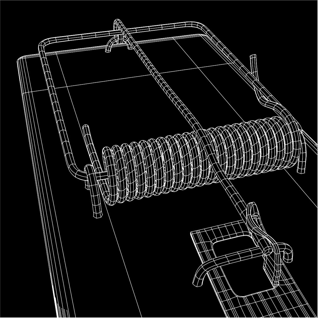 Mouse Trap Mousetrap 3d Model