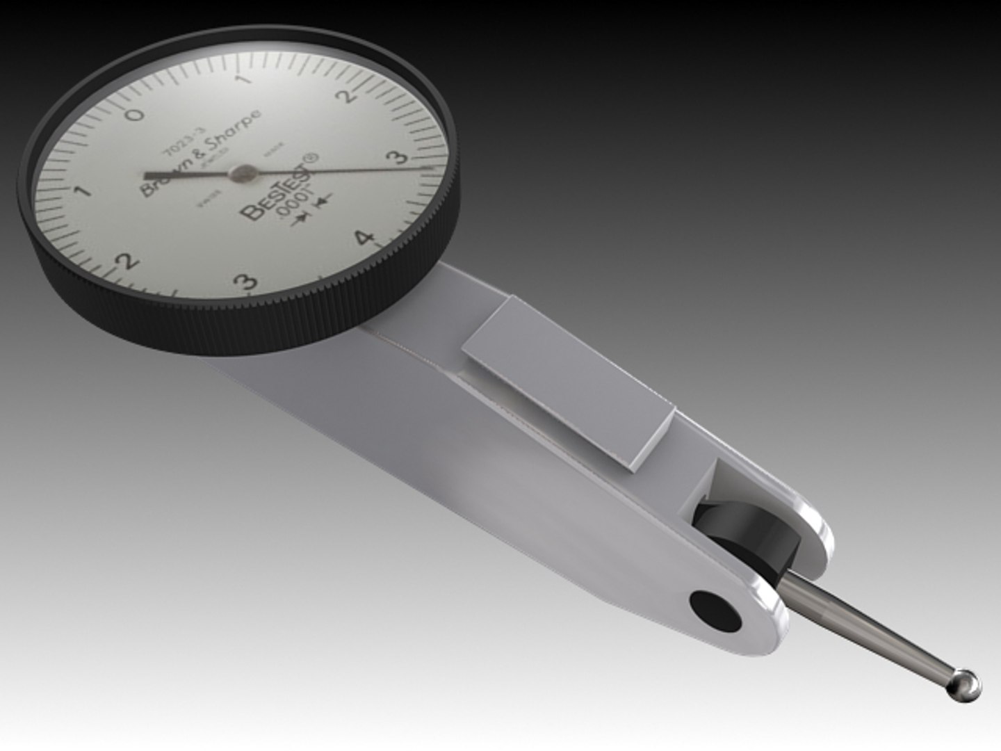 Dial Indicator 3D Model - TurboSquid 1302779