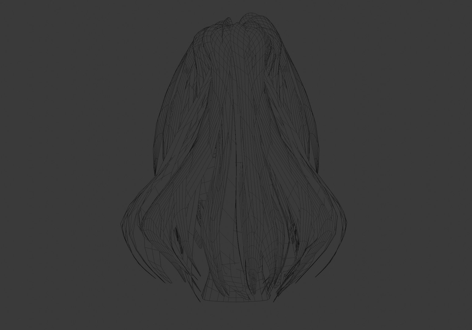 Strands Female Hairstyle 3D Model - TurboSquid 1938139