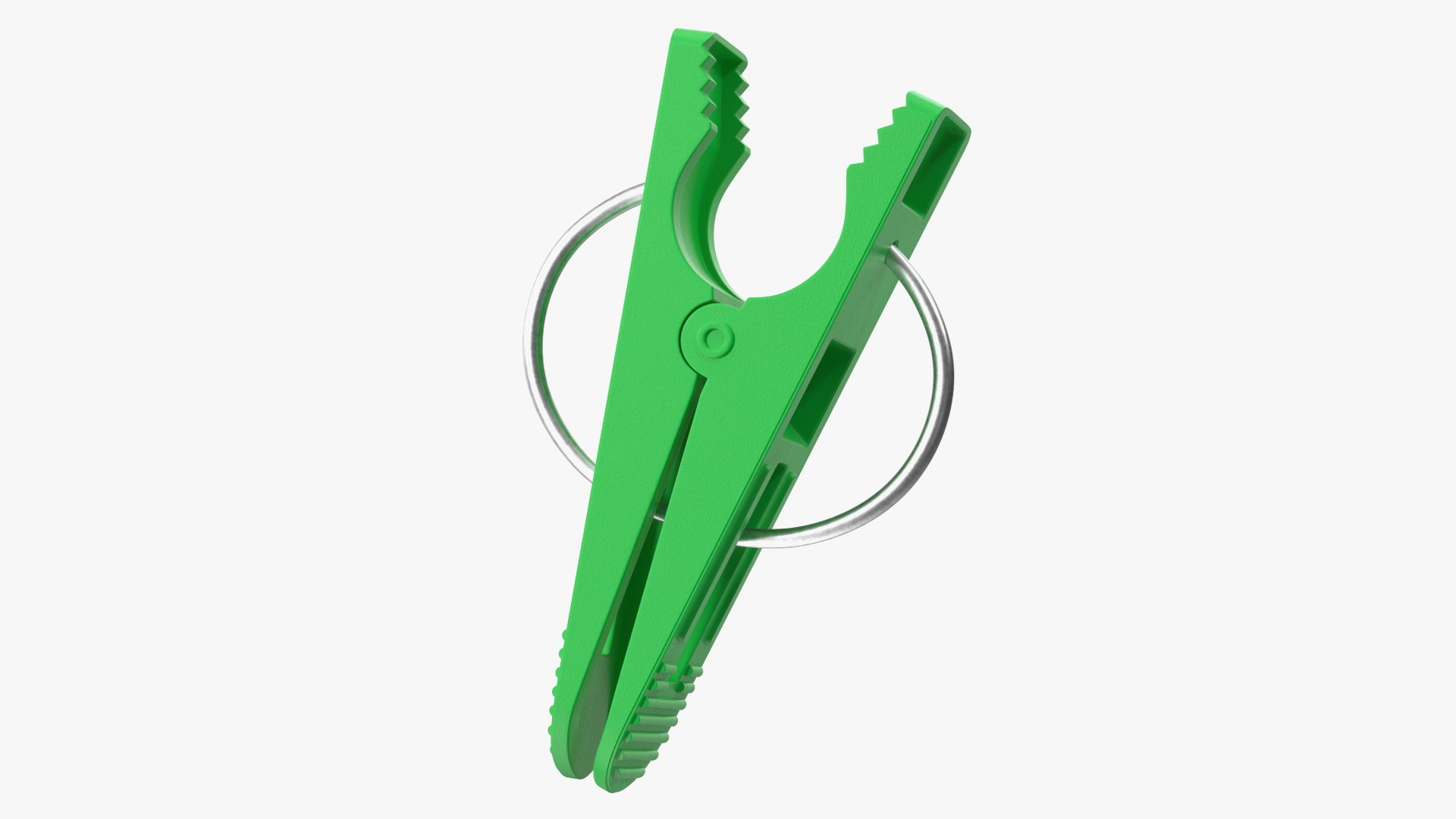 Plastic Clothespin Green Pressed 3D model - TurboSquid 1922213