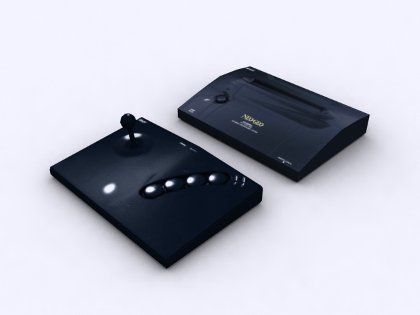 3d Neogeo Model