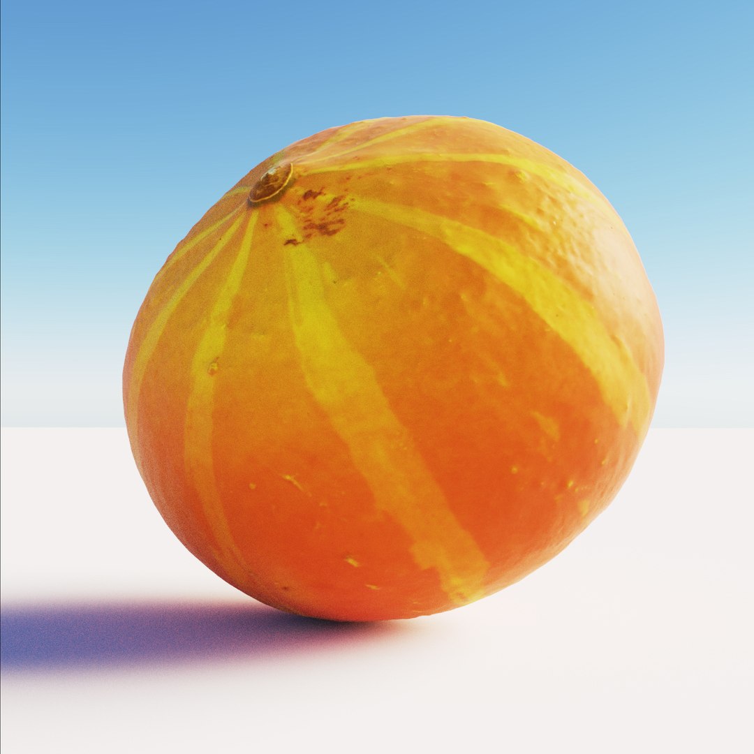 Photorealistic 3D Scan Pumpkin 3D Model - TurboSquid 2272507