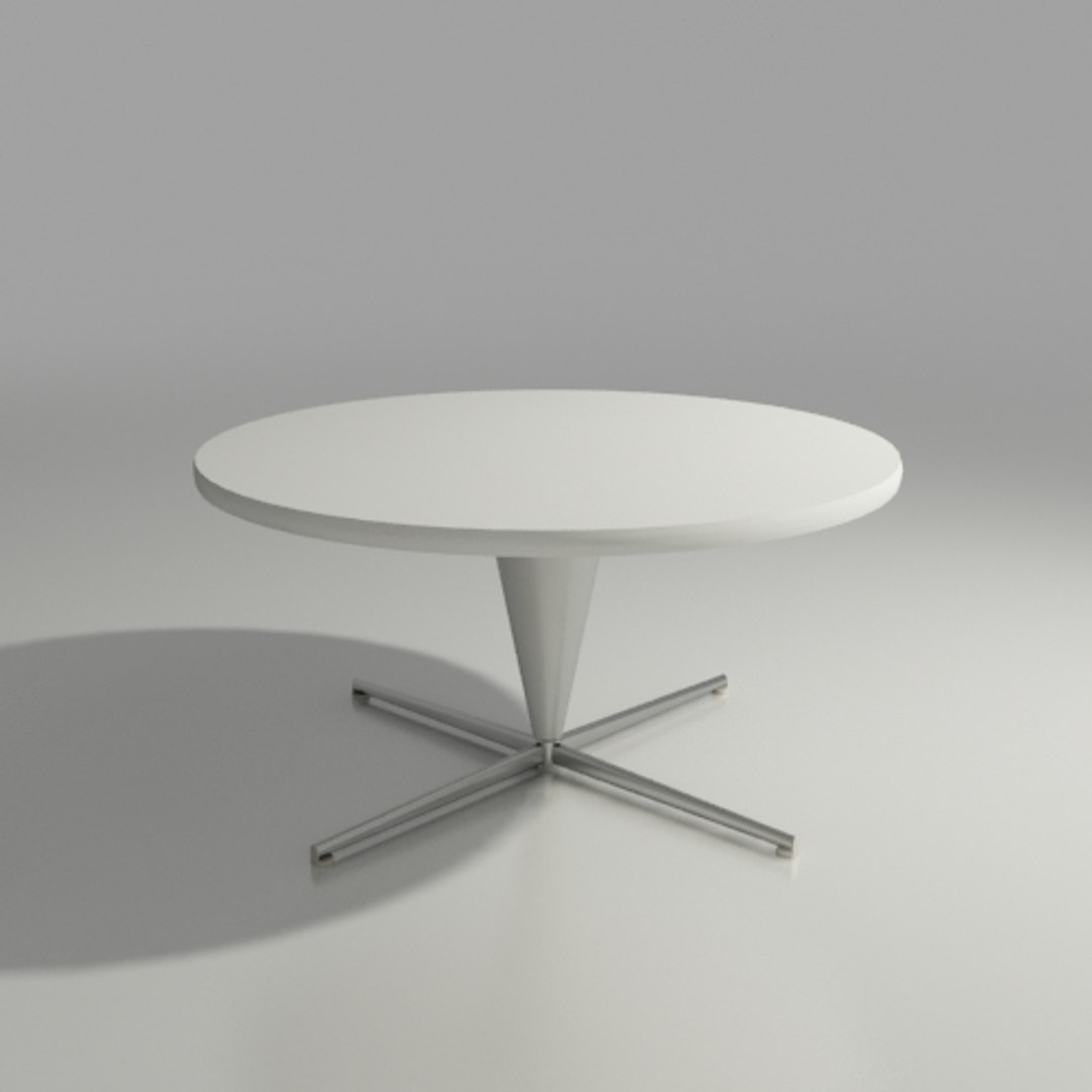 Panton Cone Table Design 3d Max