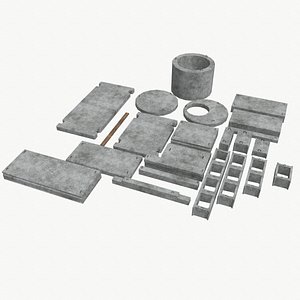 Free 3D concrete block model - TurboSquid 1490050