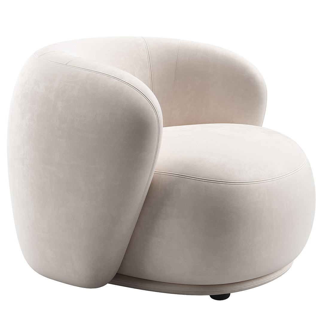 3D Rene Armchair By Meridiani - TurboSquid 2043618
