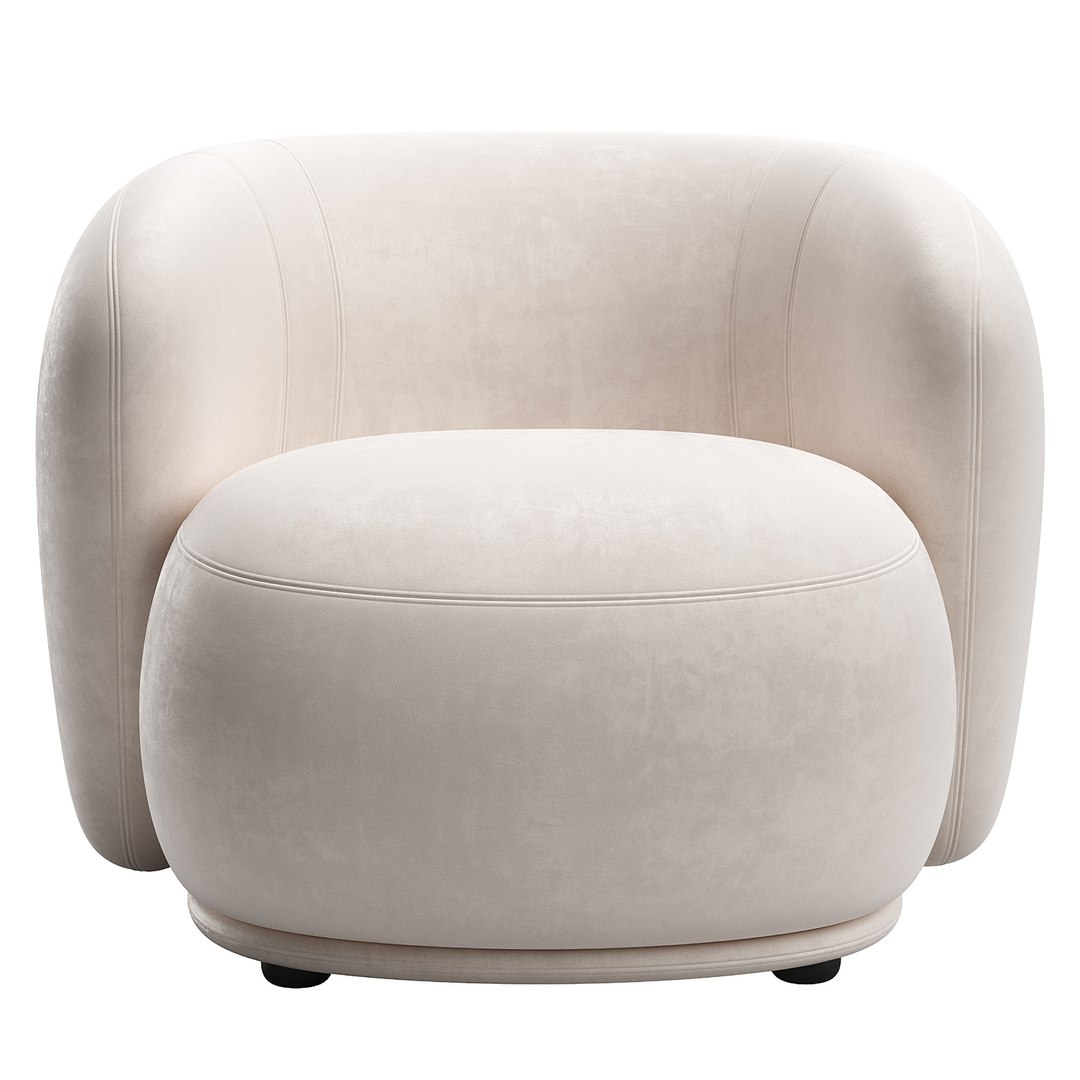 3D Rene Armchair By Meridiani - TurboSquid 2043618