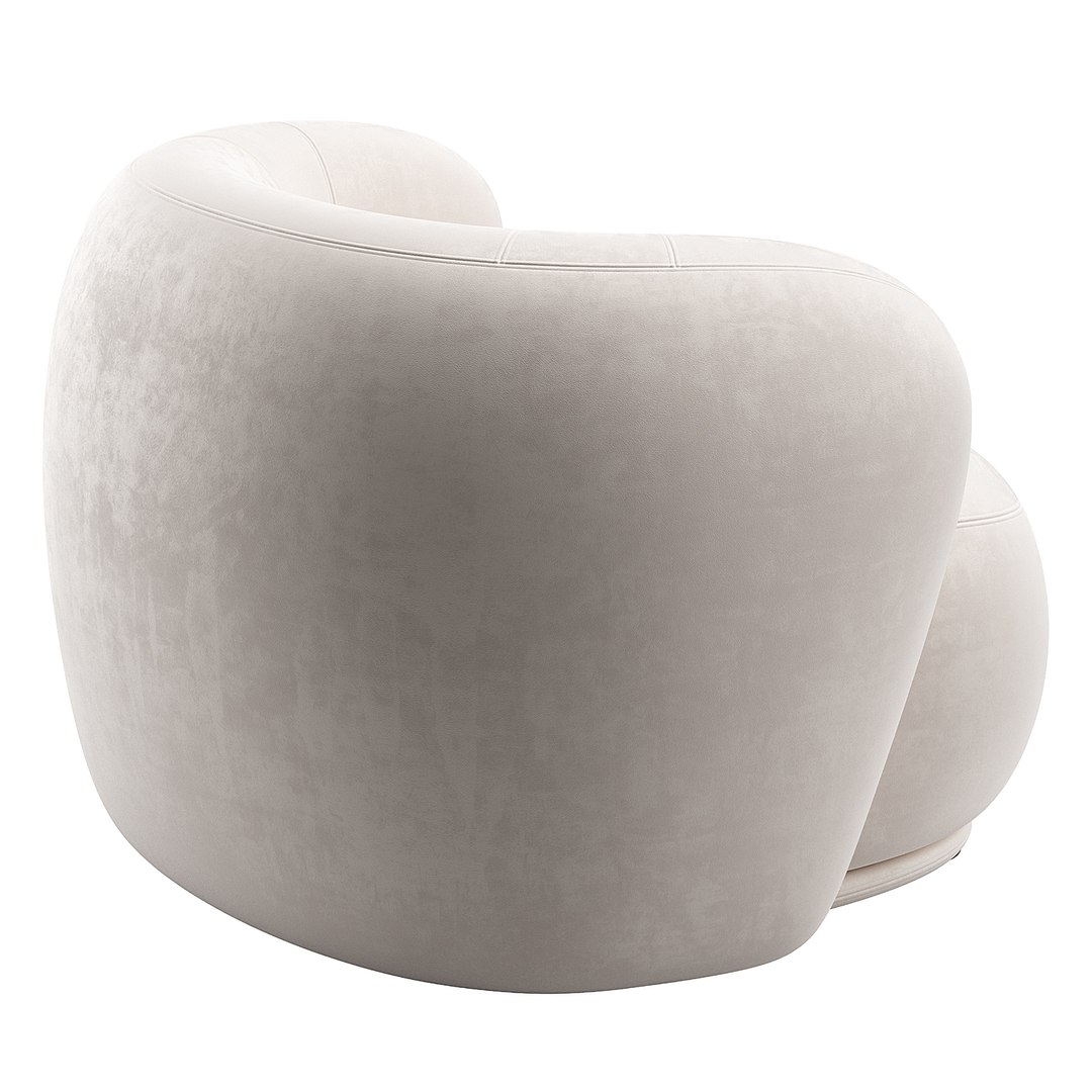 3D Rene Armchair By Meridiani - TurboSquid 2043618