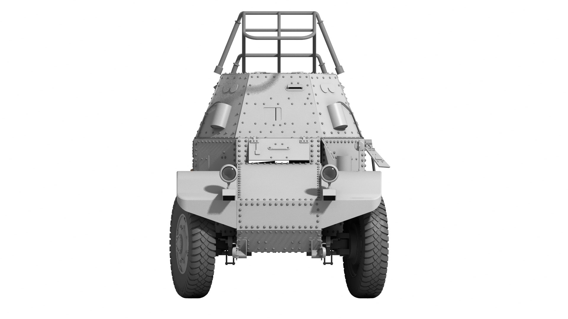 Panhard 178 Fu Panzerspahwagen P204 F Command 3D Model - TurboSquid 1866105