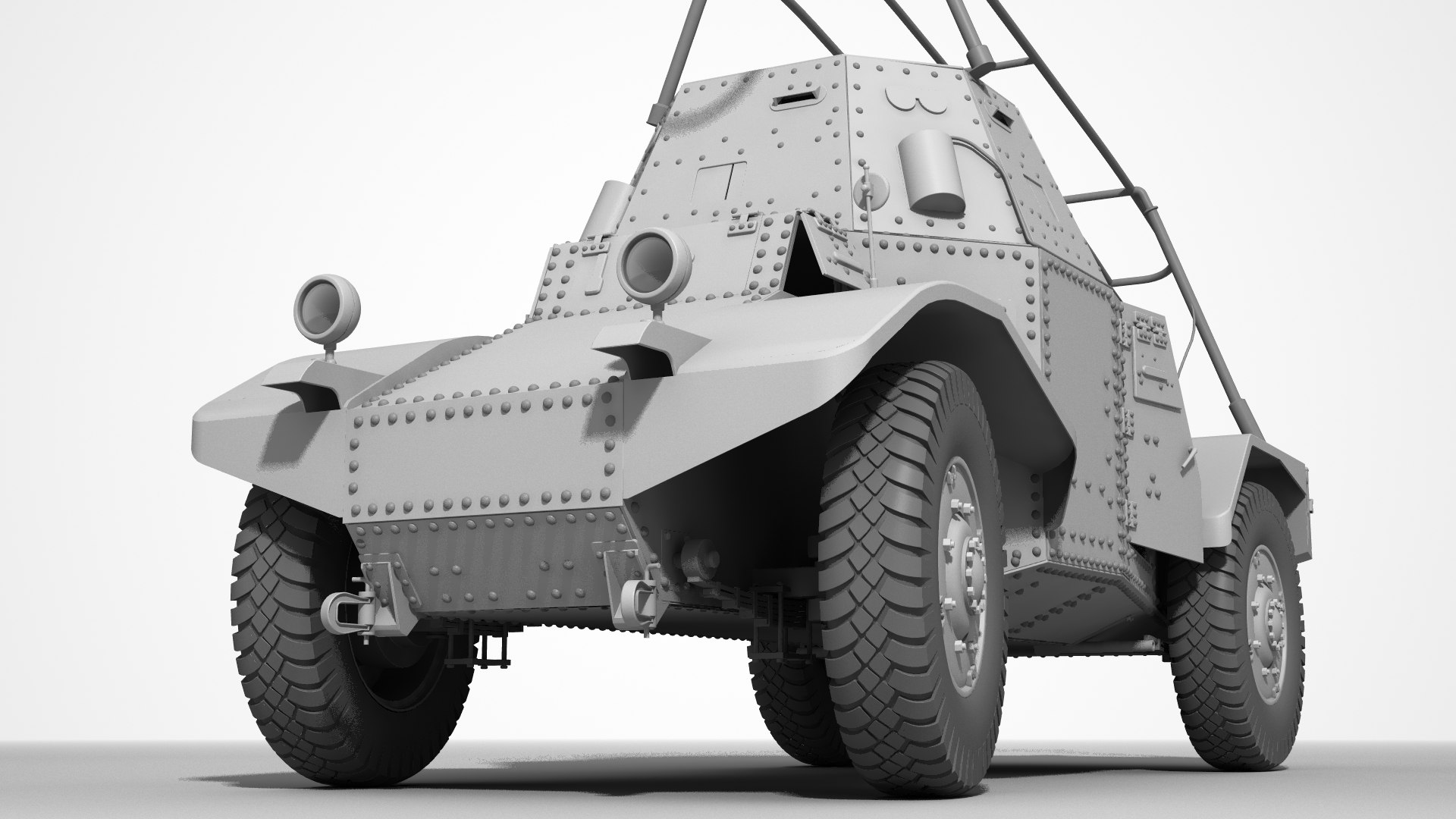 Panhard 178 Fu Panzerspahwagen P204 F Command 3D Model - TurboSquid 1866105