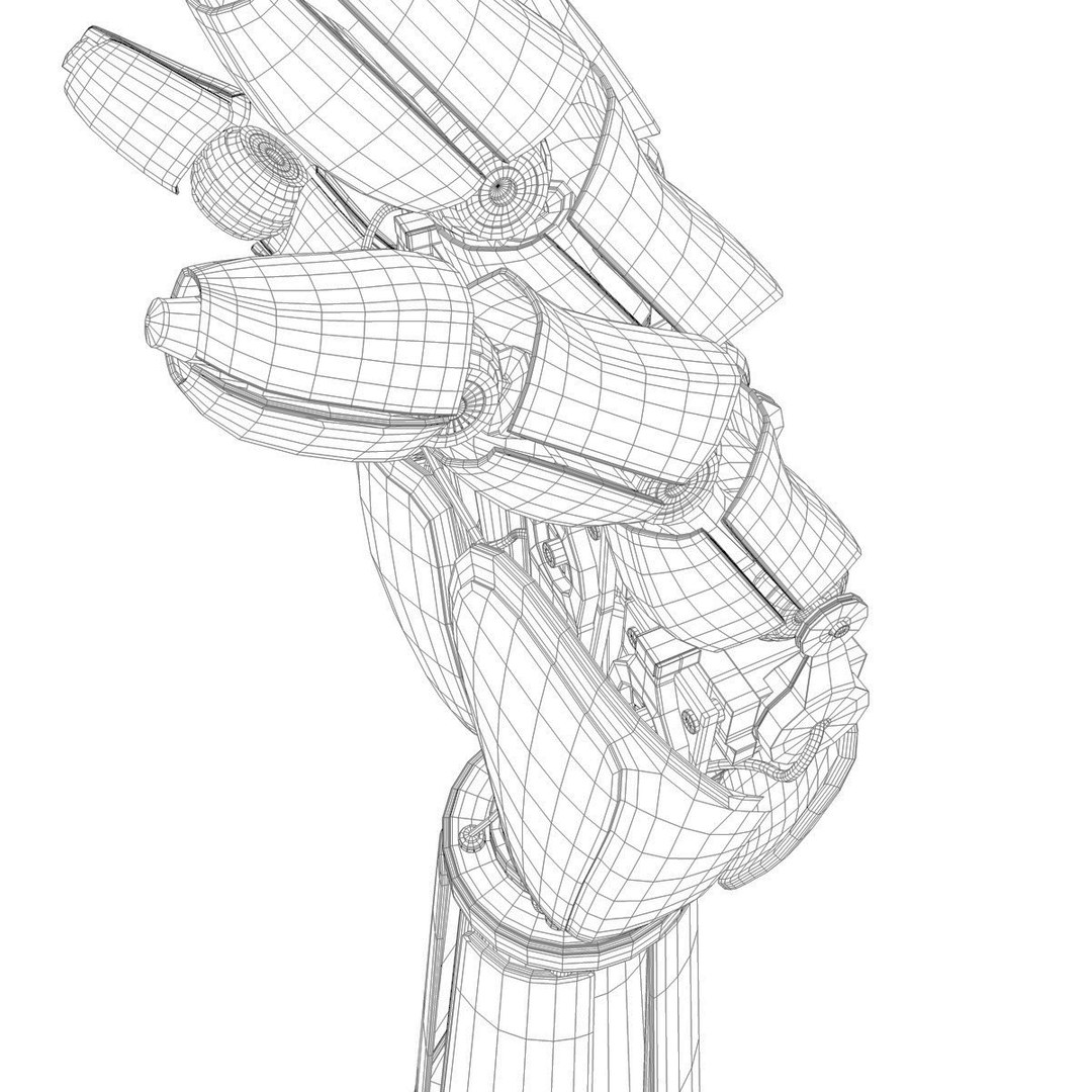 Robot Hand C4d