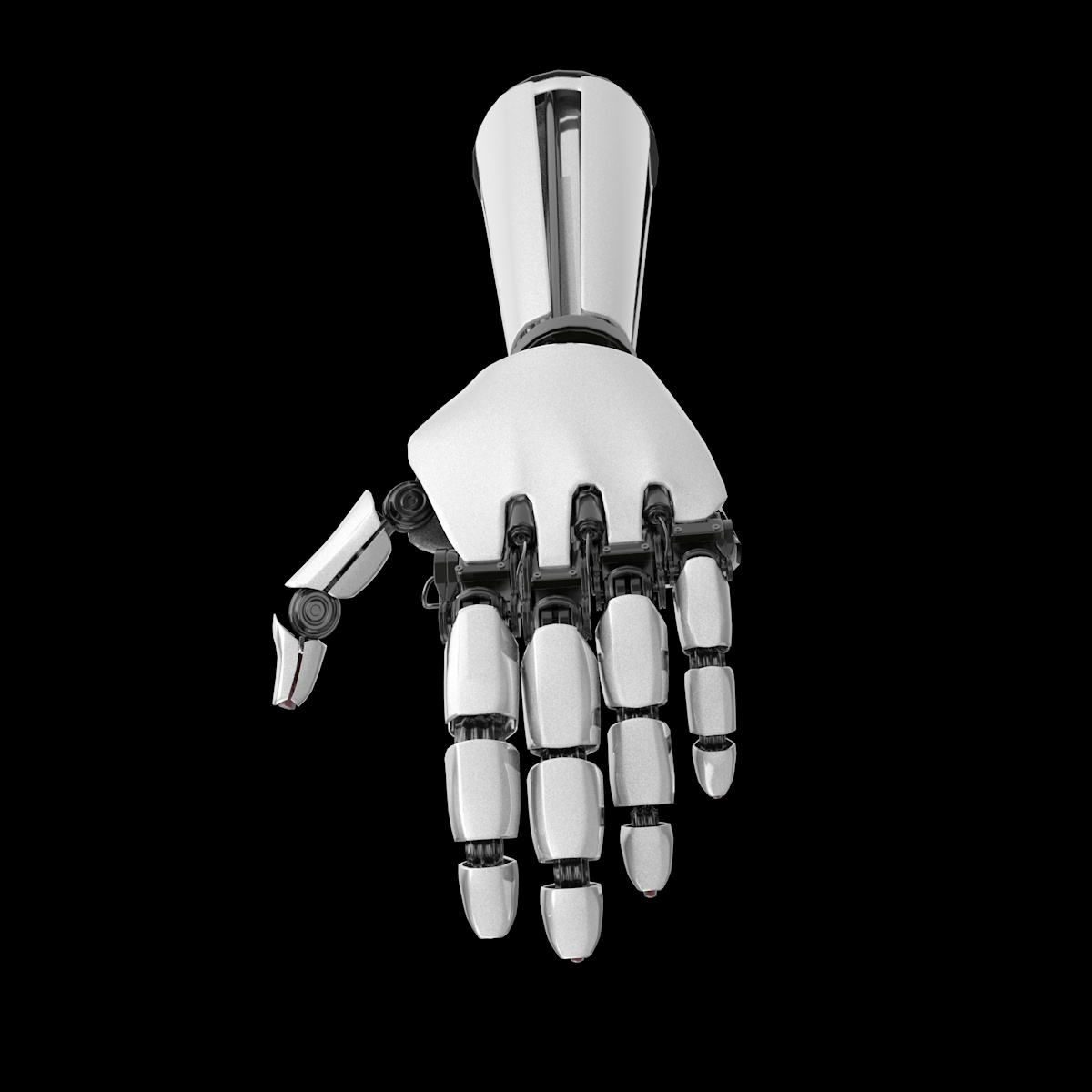 robot hand c4d