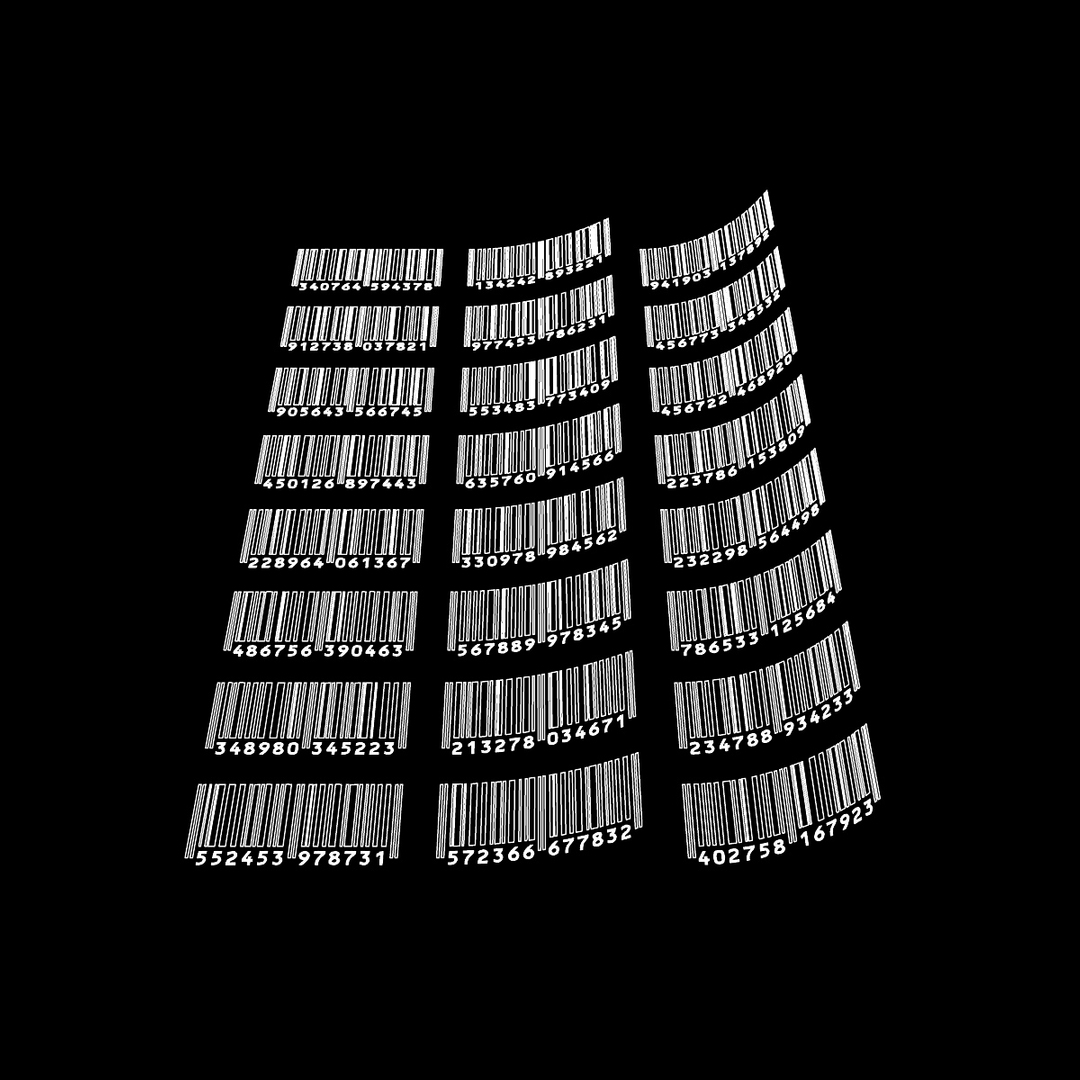 Barcode Code 3d Model