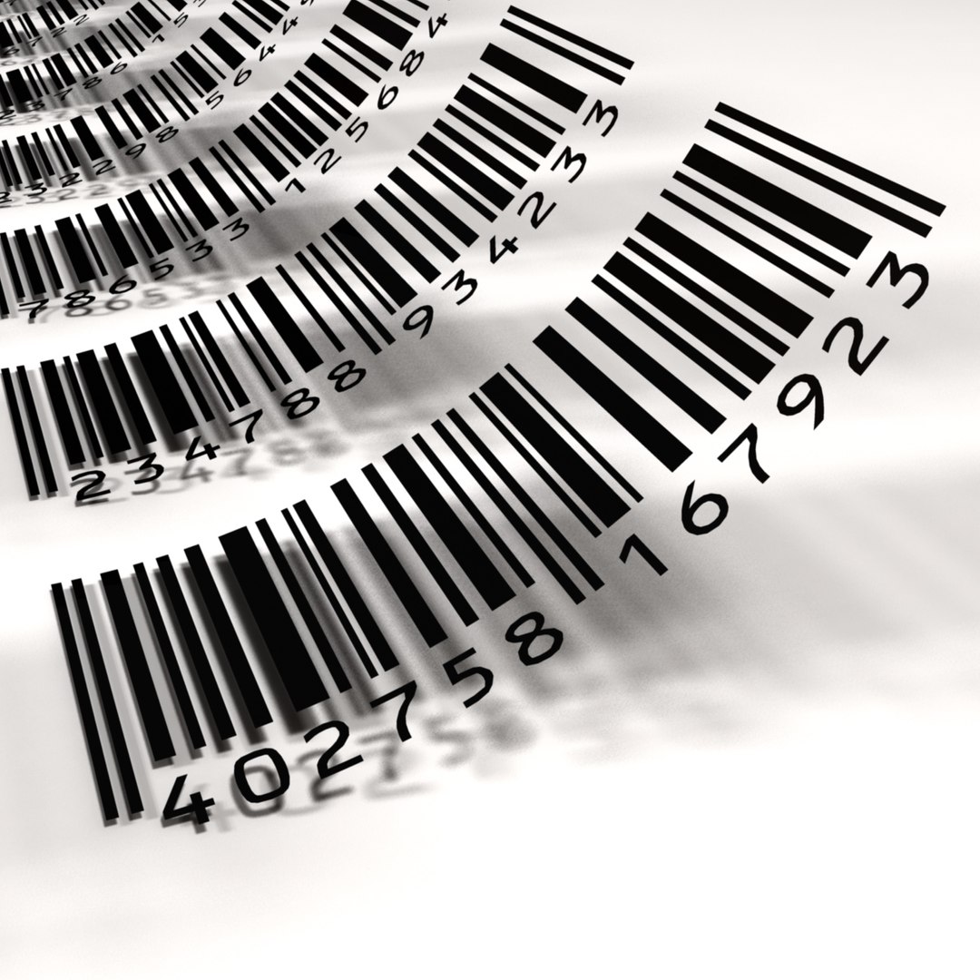 Barcode Code 3d Model