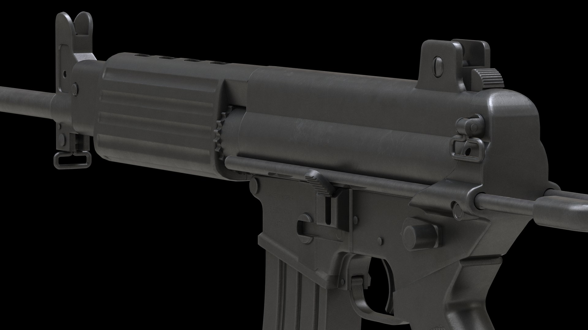 3D Daewoo K1 Low Poly - TurboSquid 1800368