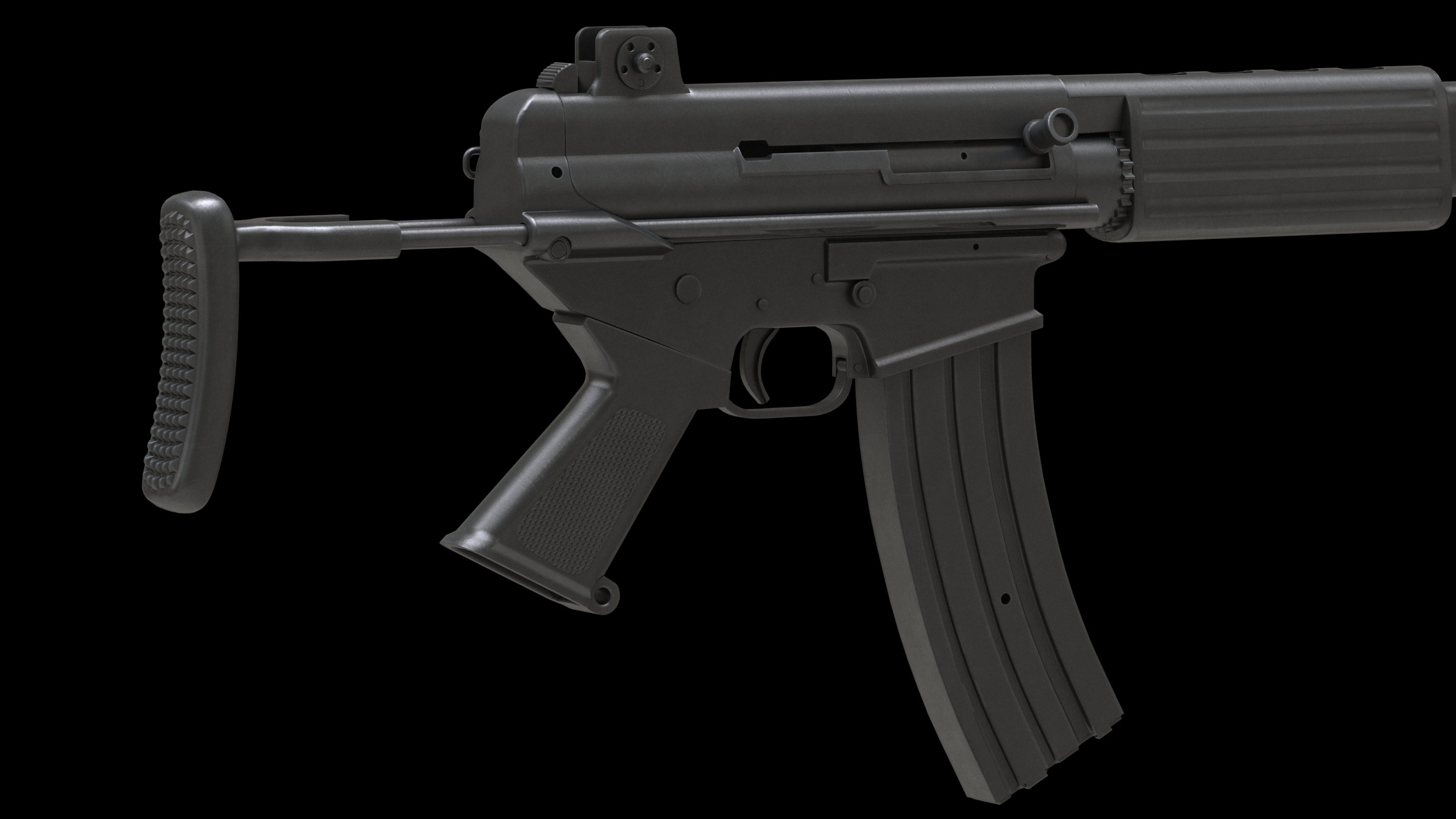 3D Daewoo K1 Low Poly - TurboSquid 1800368