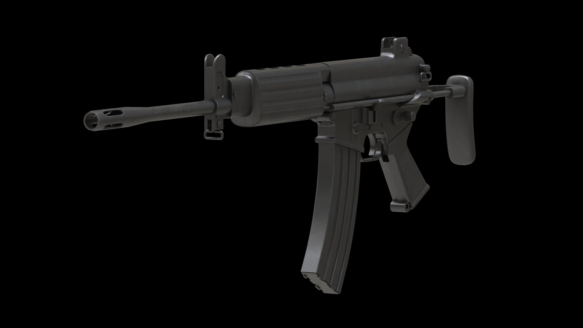 3D Daewoo K1 Low Poly - TurboSquid 1800368