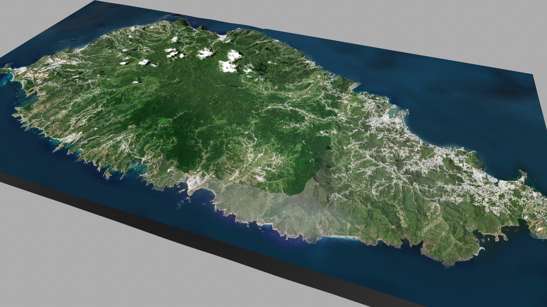 3D Saint Lucia Island North America Model - TurboSquid 1950140