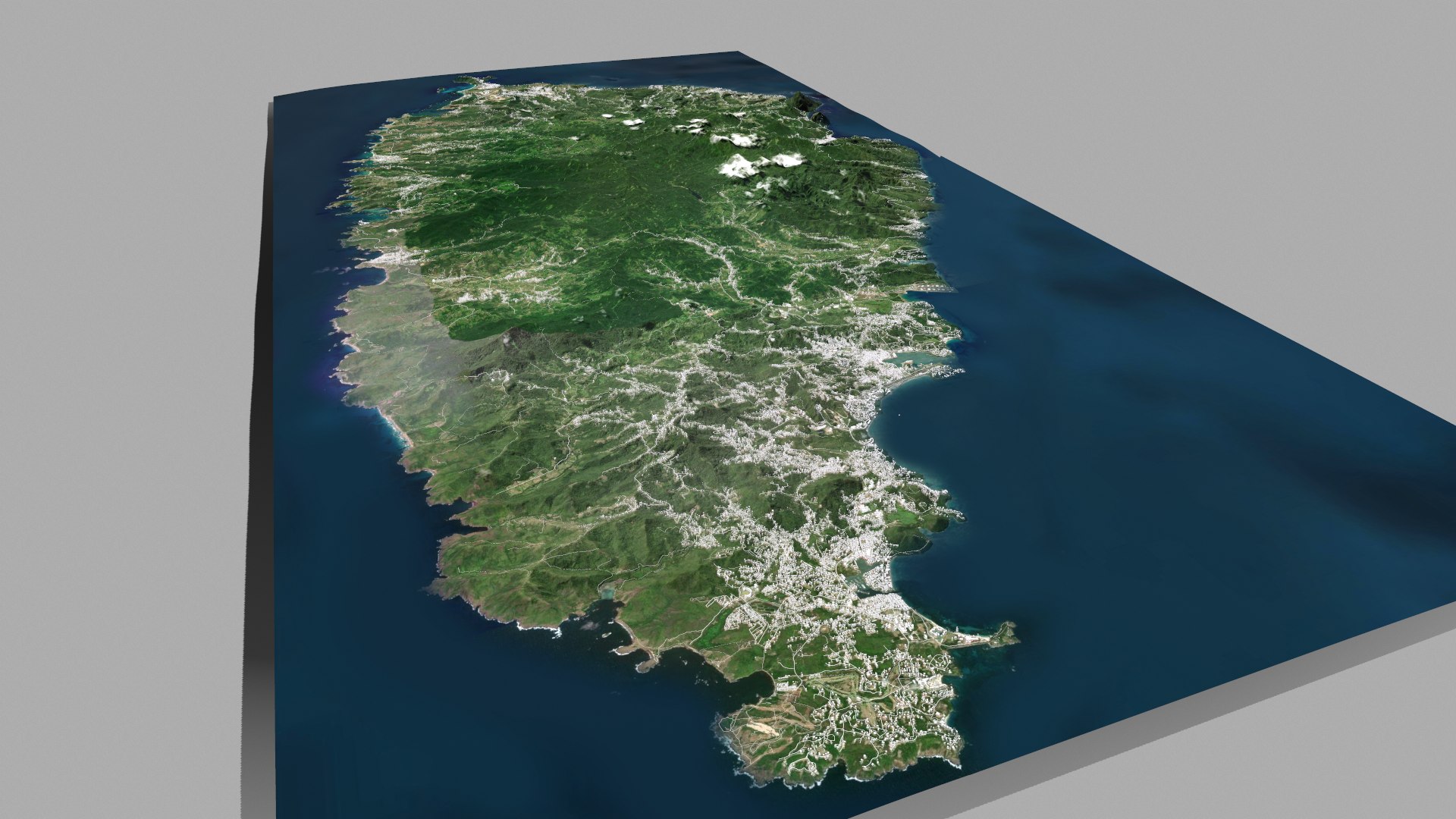 3D Saint Lucia Island North America Model - TurboSquid 1950140