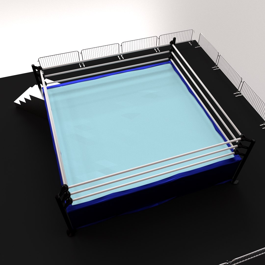 3d Wrestling Ring Model