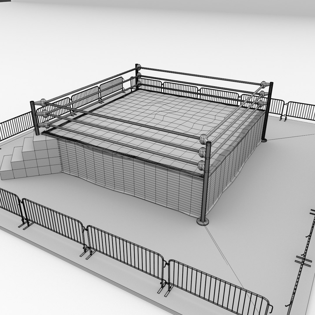 3d Wrestling Ring Model