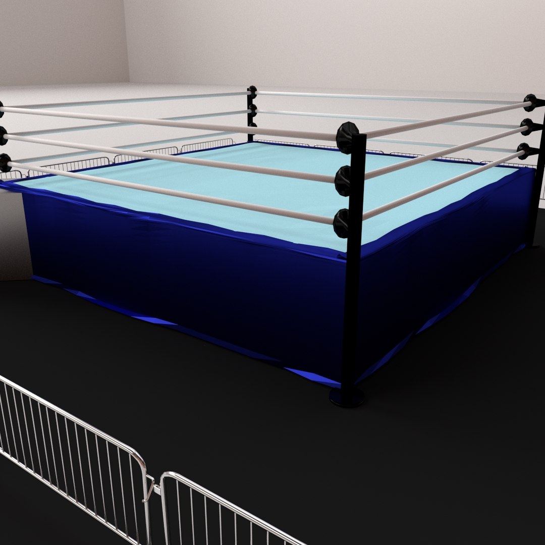 3d Wrestling Ring Model