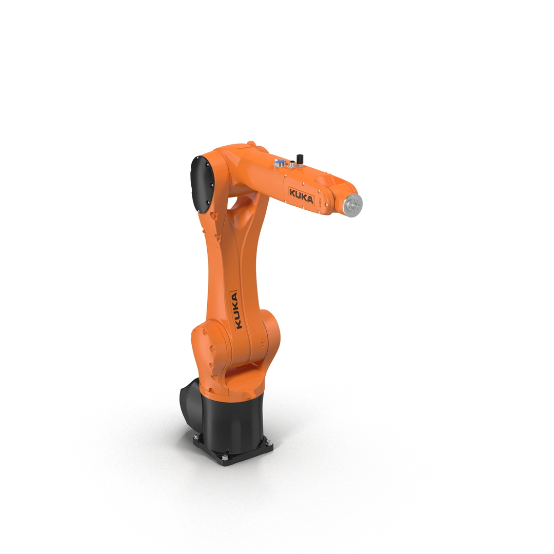 kuka robots rigged 3 max