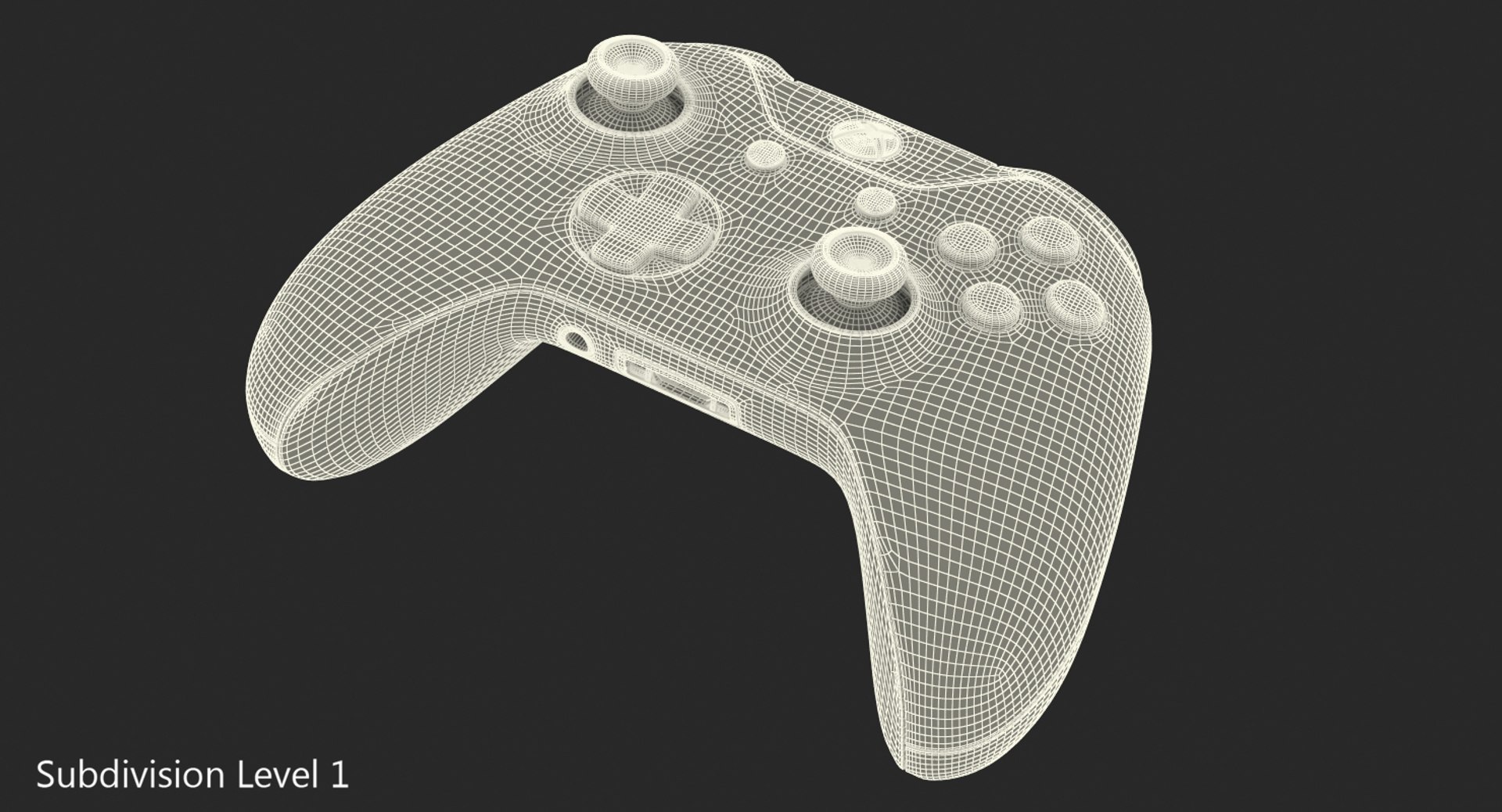 Controller Microsoft Xbox X 3D Model - TurboSquid 1208158