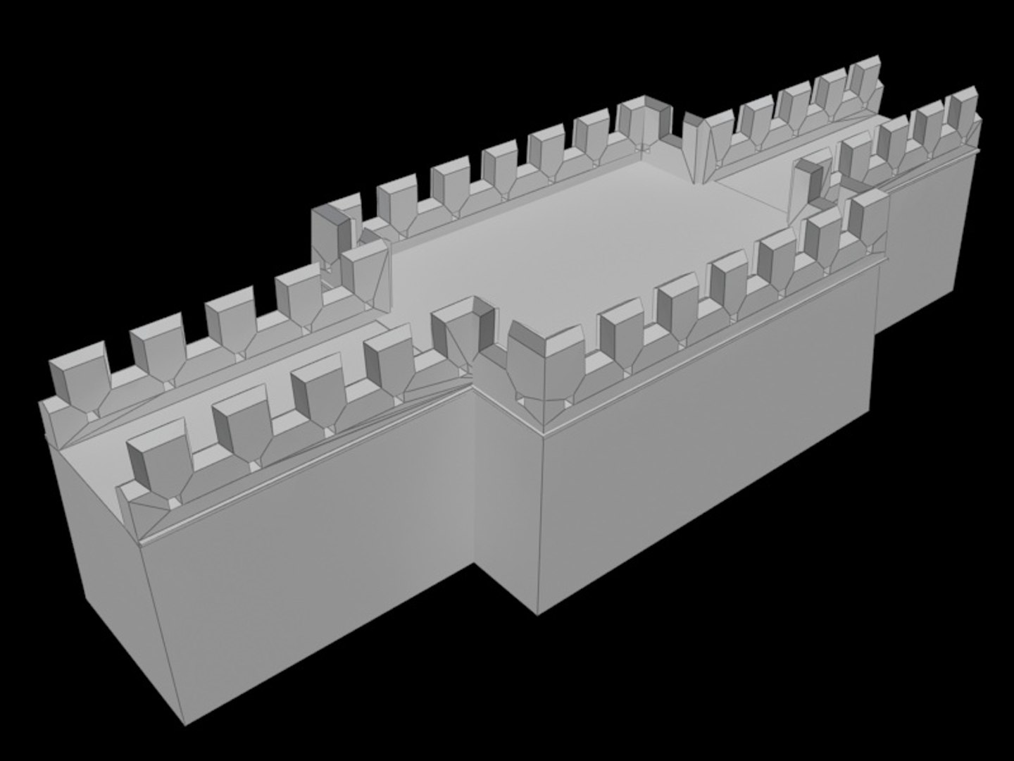 3d Model Great Wall