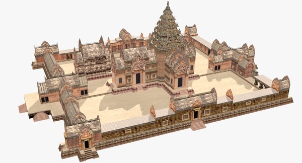 Angkor Wat 3D Models for Download | TurboSquid
