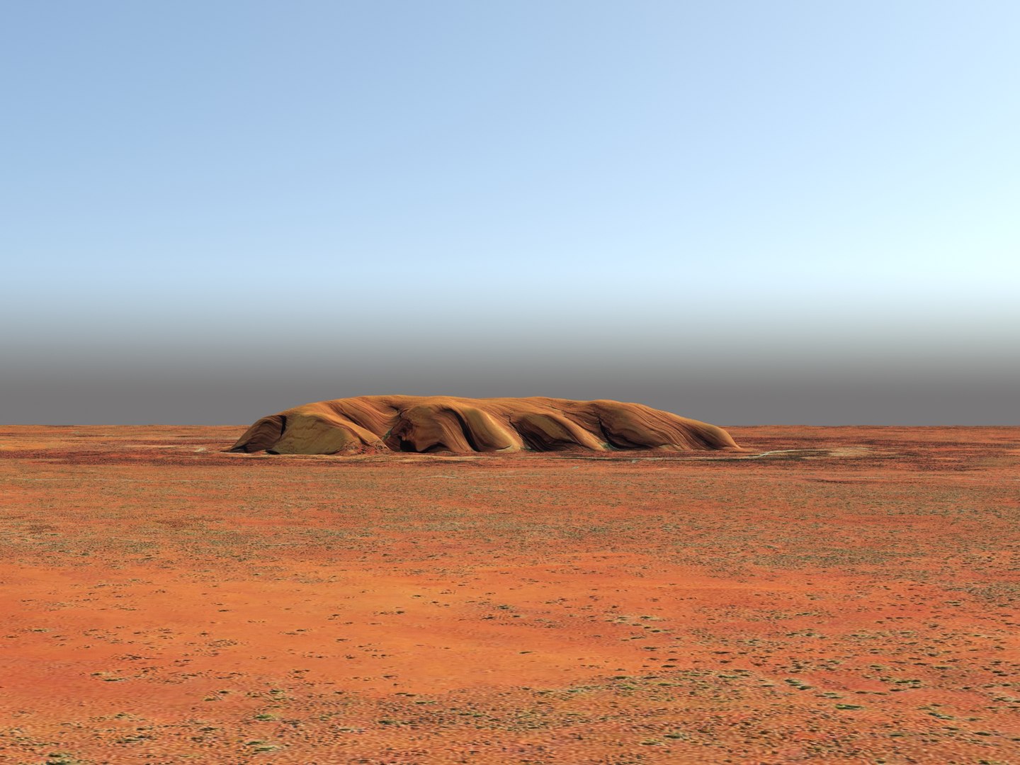 3D Model Ayers Rock Uluru - TurboSquid 1431323